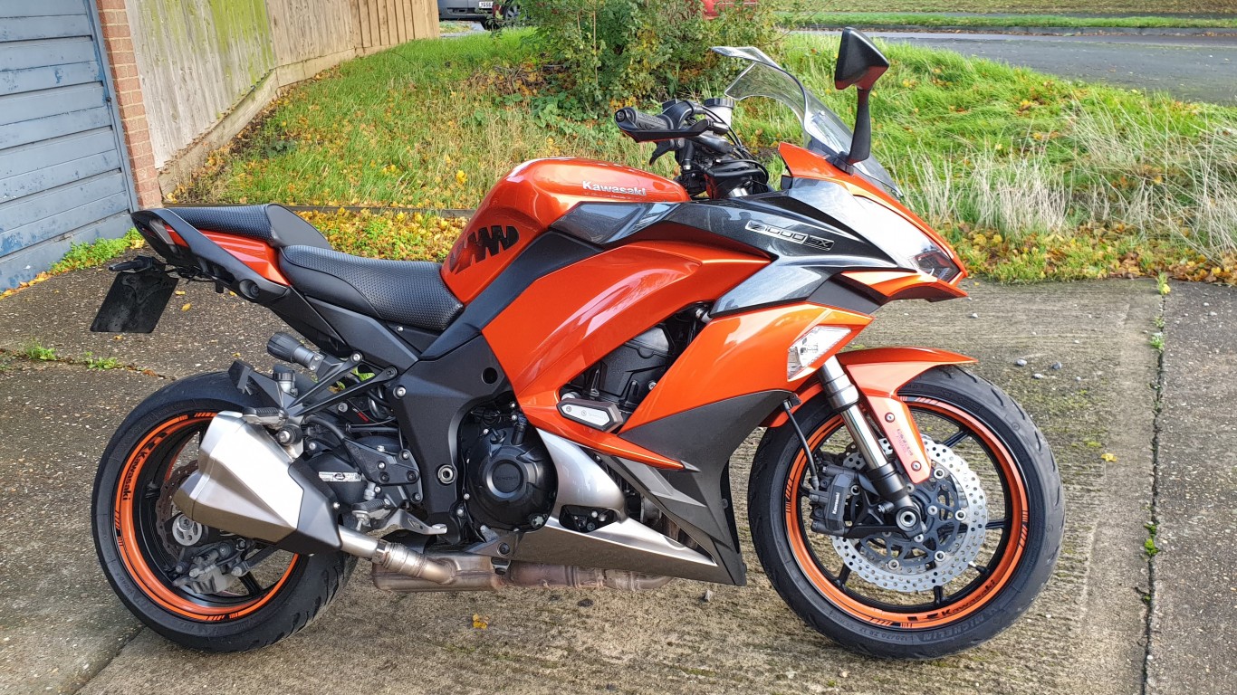 SOLD Z1000SX 2017 Orange Tourer 6000£ - Bikes for Sale - Kawasaki ...