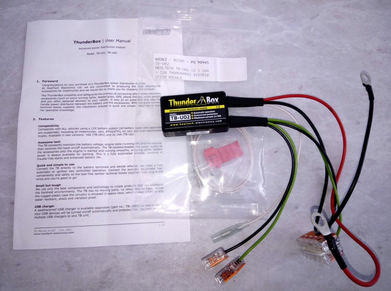 Healtech Thunderbox TB-U02 ##Now Sold## - Parts, Accessories & Clothing ...